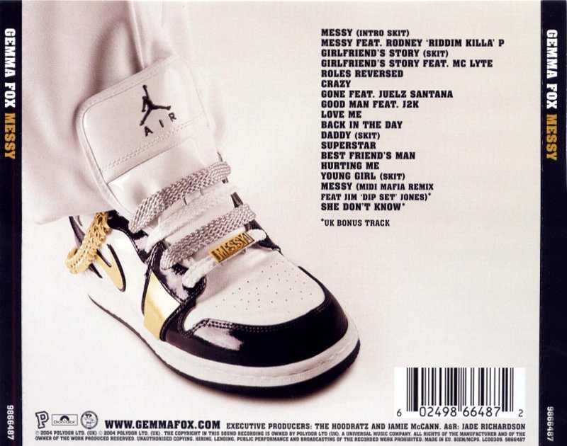 Gemma Fox Messy : Back | CD Covers | Cover Century | Over 1.000.000 ...